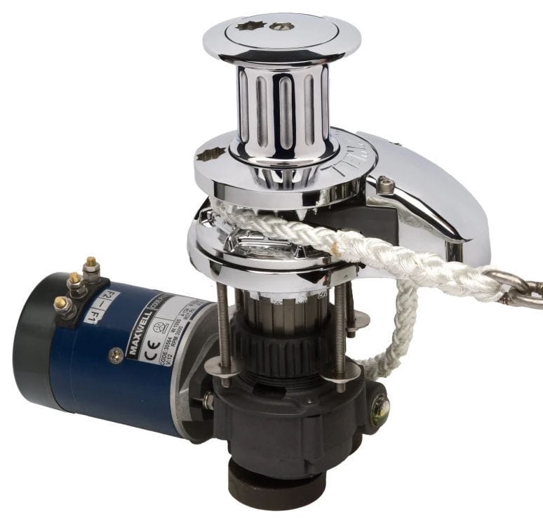 Electric windlass - P102574 - VETUS - automatic / for boat / vertical