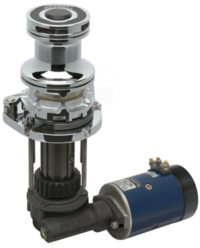 Electric windlass - P10277 series - VETUS - for boat / vertical / above ...