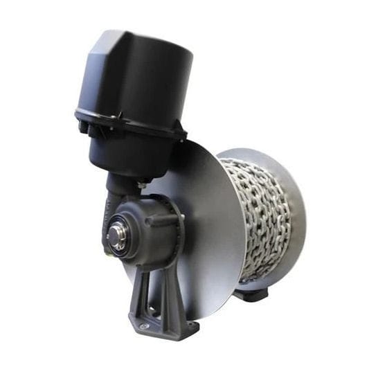 Boat winch - P1028 series - VETUS - anchor / electric drive / single-drum