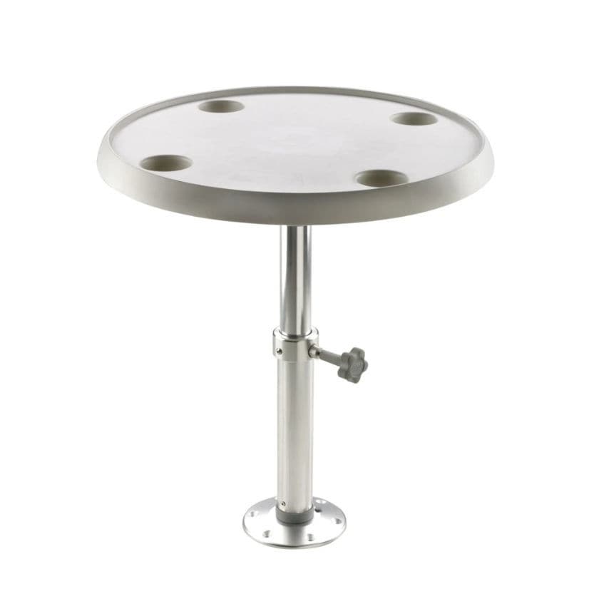Boat table - TPM5070 - VETUS - adjustable / removable / aluminum