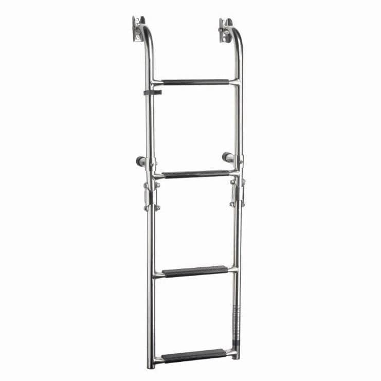 Boat ladder - SLF4A - VETUS - folding / swim / stainless steel