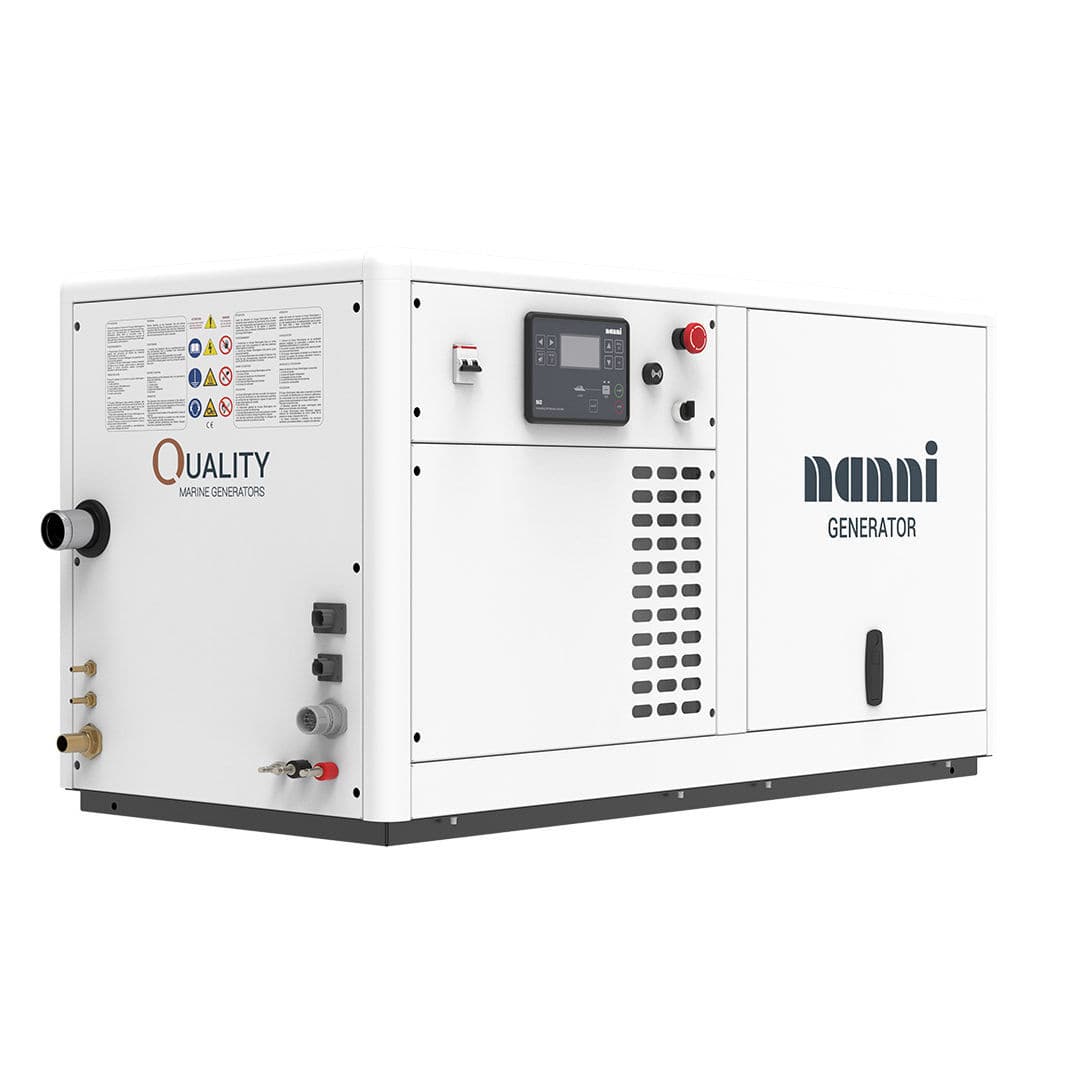 Diesel generator set - 18CM50 - Nanni Industries - for boat / 50 Hz / IP23