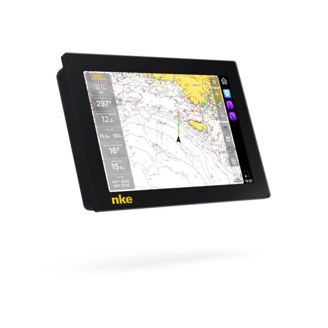 Chart plotter multi-purpose instrument - nke Marine Electronics - for boat / color / fixed