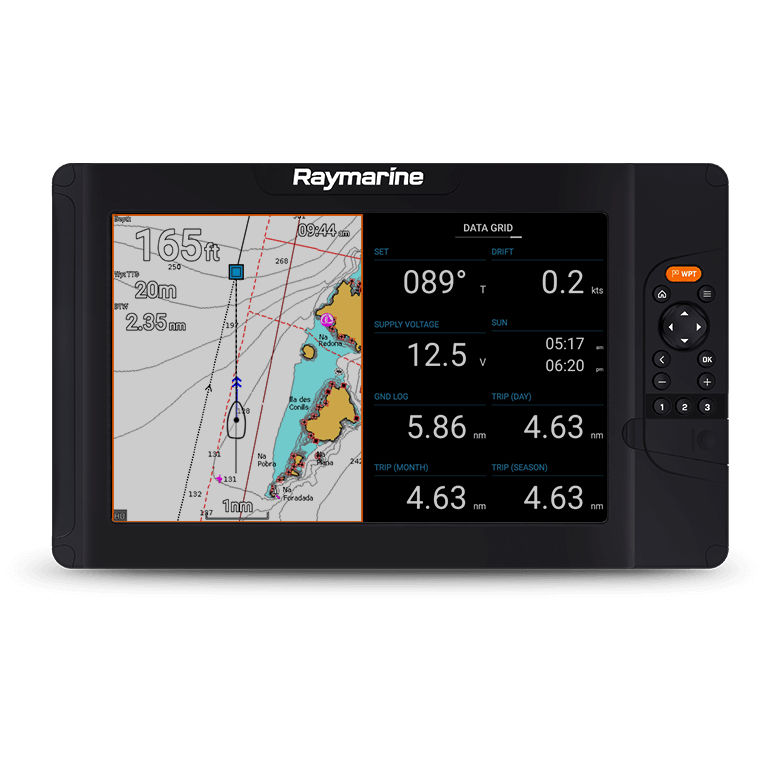 Boat display - ELEMENT S Series - Raymarine - multi-function / LCD / radar