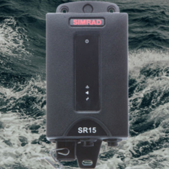 Fishing ship monitoring system - SR15 - Simrad - multifunction