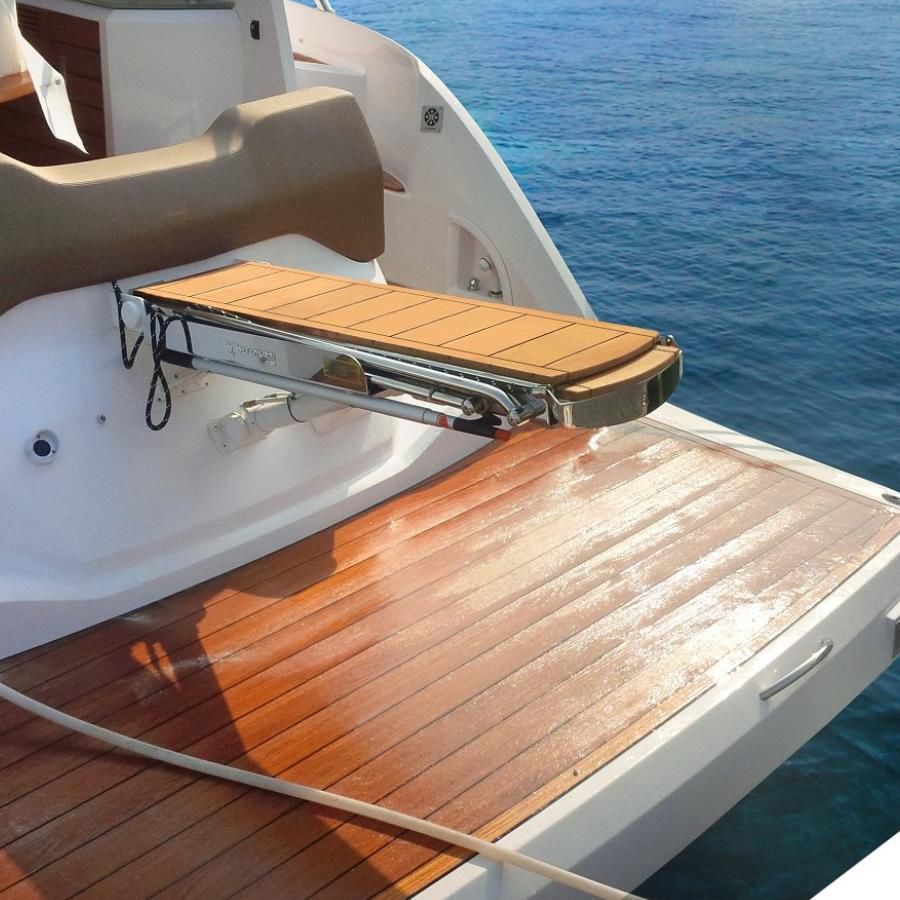 Boat gangway - PI 759 YOUNG - Besenzoni SpA - for yachts / telescopic ...