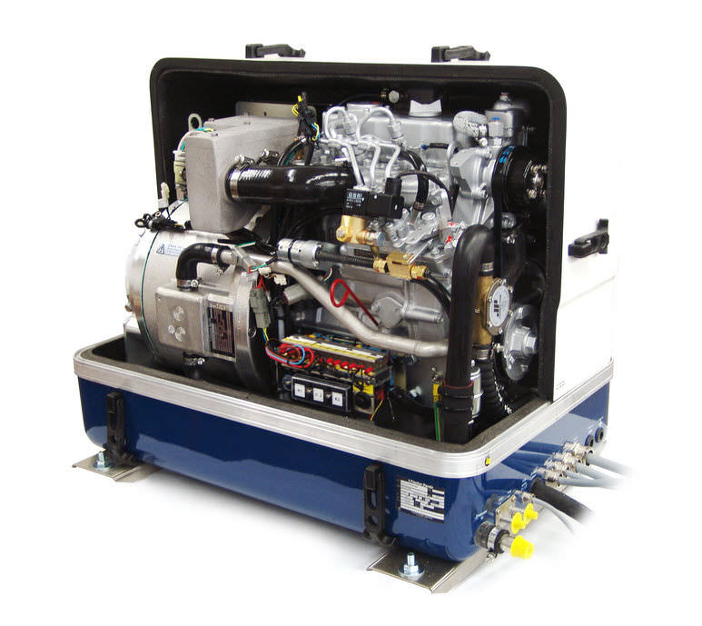 Yacht generator set - PANDA 12000x PMS - Fischer Panda - diesel ...