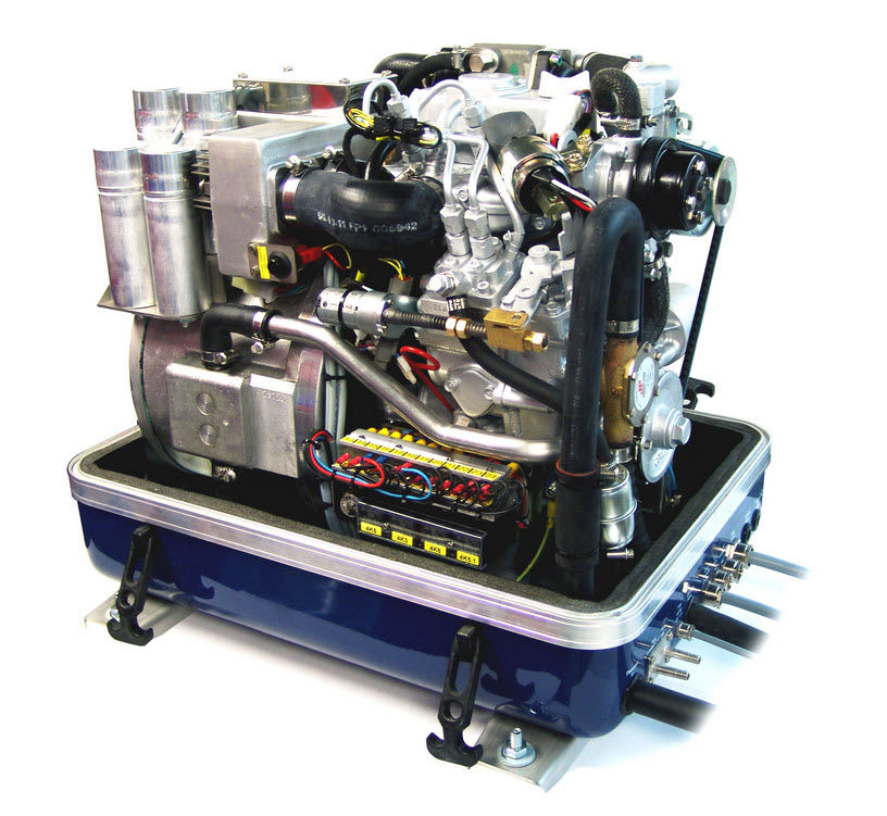 Boat generator set - PANDA 8 MINI PMS - Fischer Panda - diesel