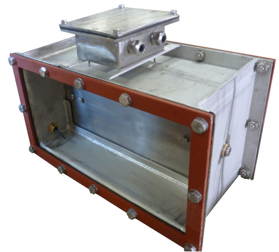 Ship fire and gas damper - AL - Heinen & Hopman