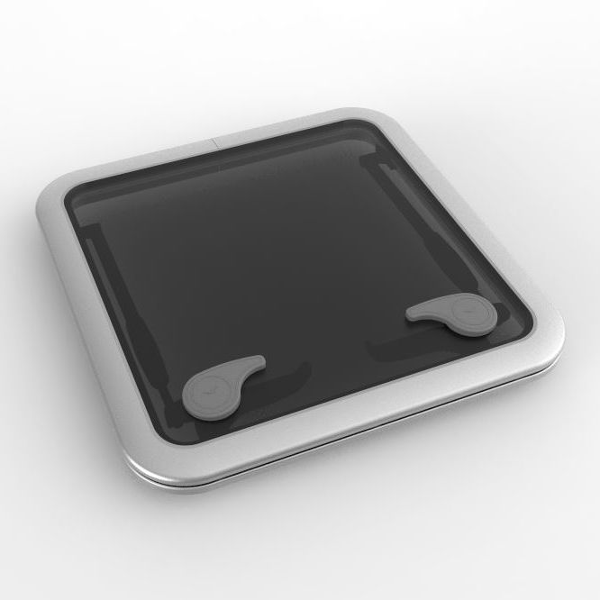 Boat deck hatch - Opal - Goiot Systems - for yacht / square / rectangular
