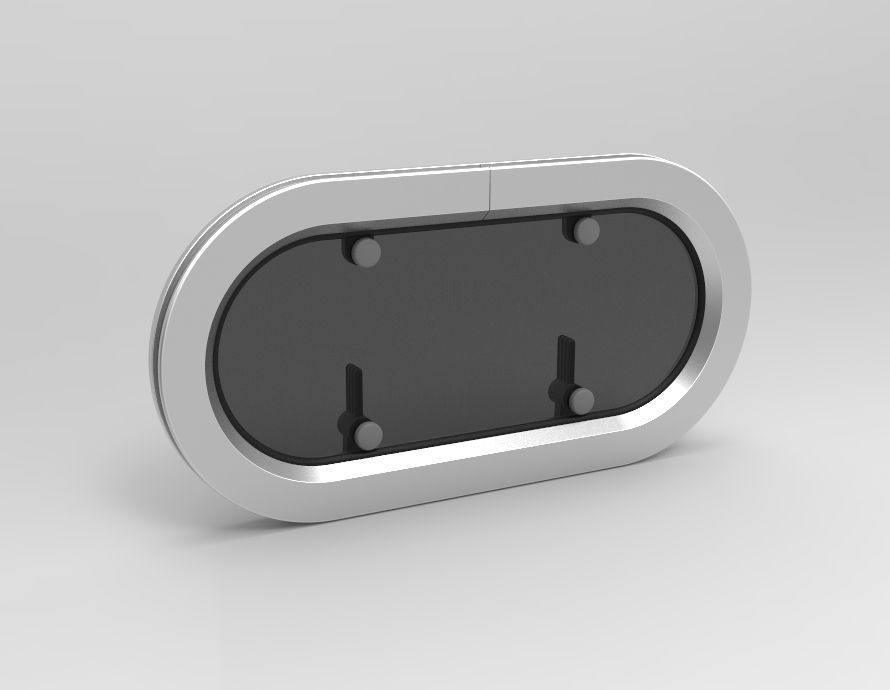 Rectangular portlight - EVOLUTION RANGE - Goiot Systems - for boat ...