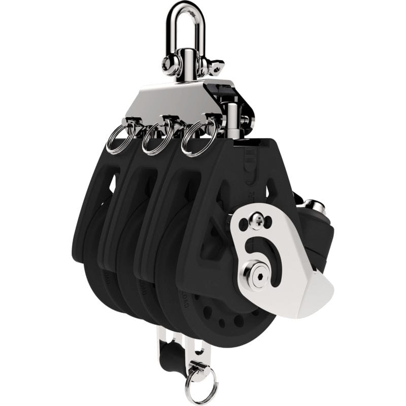 Triple block - Synchro - LEWMAR - cam cleat / friction / mast foot