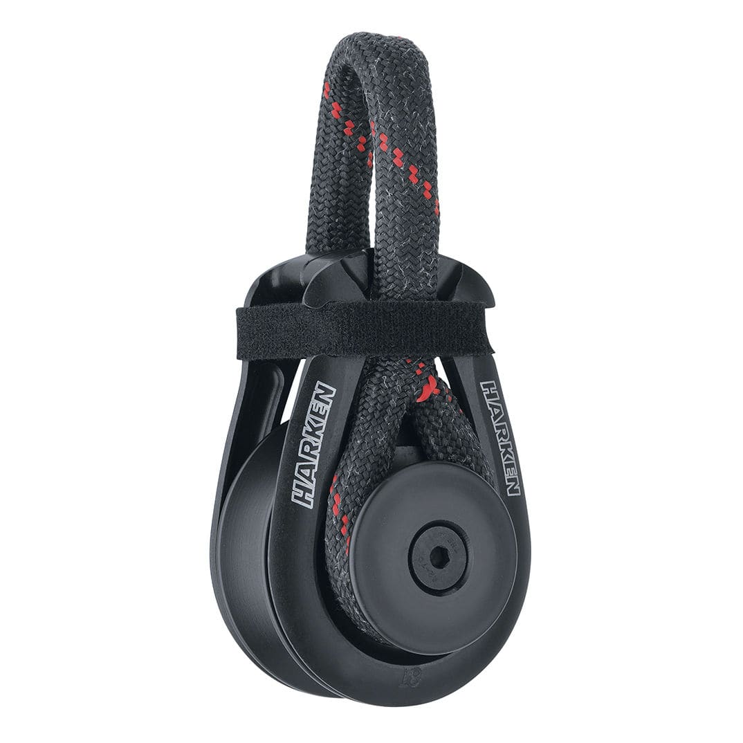 Single block - 3301 - Harken - snatch / lashing / max. rope ø 18 mm