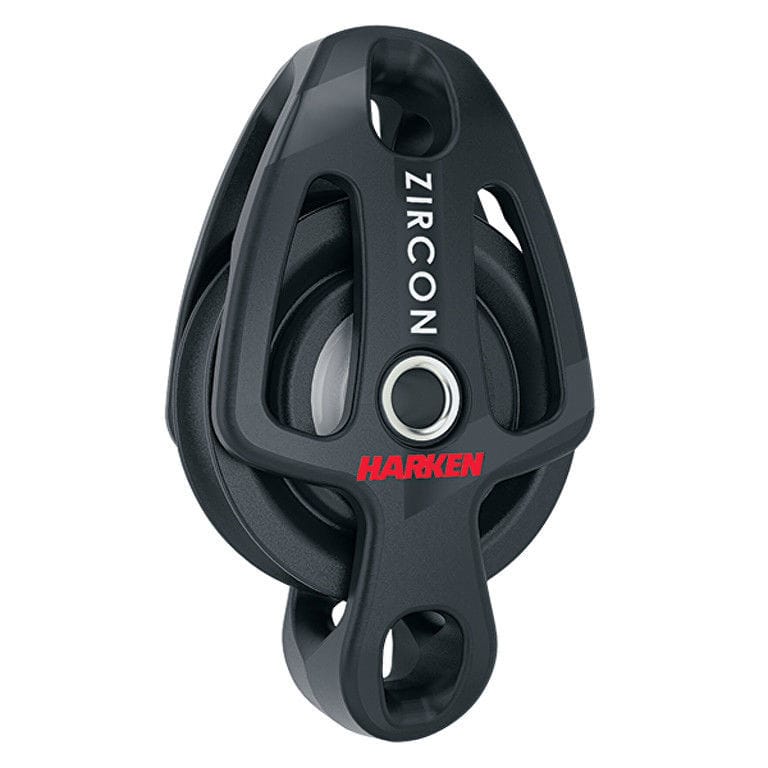 Single block - 2191 - Harken - cheek / with becket / max. rope ø 8 mm
