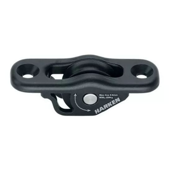 Single block - 1200 - Harken - built-in / ball bearing / max. rope ø 8 mm