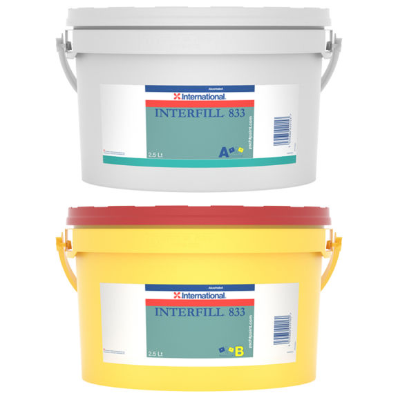 Epoxy filler - Interfill 833 - International Yacht Paint - finishing
