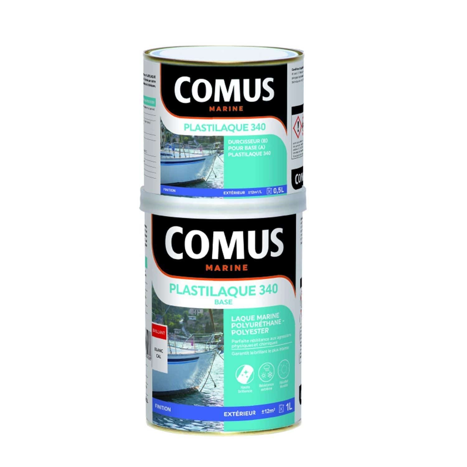 Pleasure boat lacquer - PLASTILAQUE 340 - COMUS MARINE - polyurethane ...