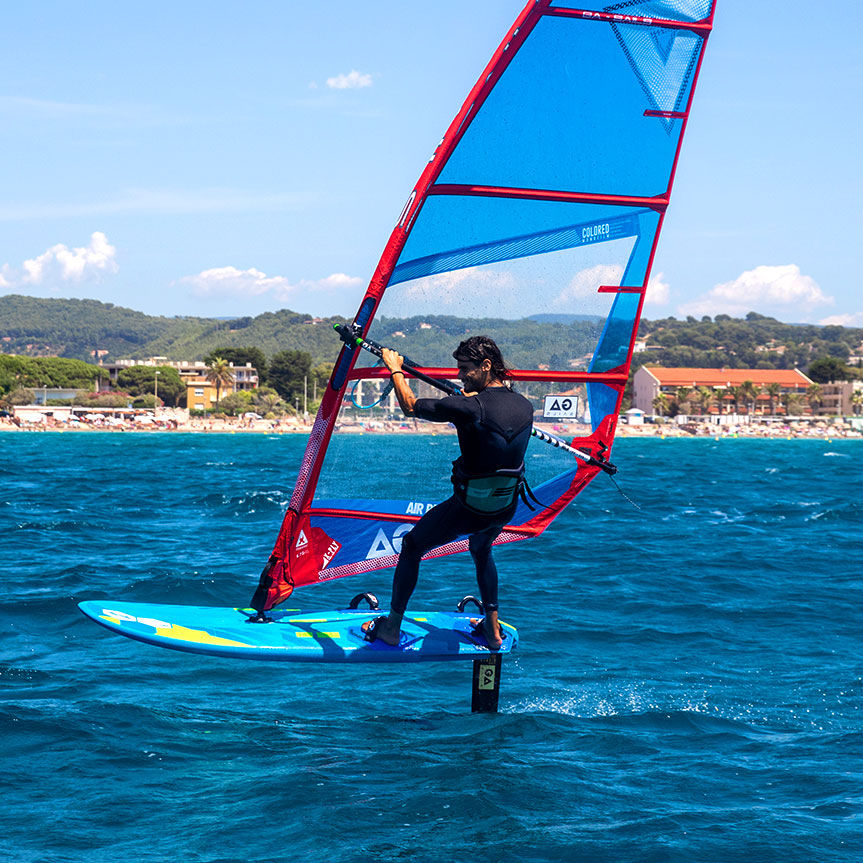 Freeride windsurf board - AIR RIDE ’21 - Tabou - with foil