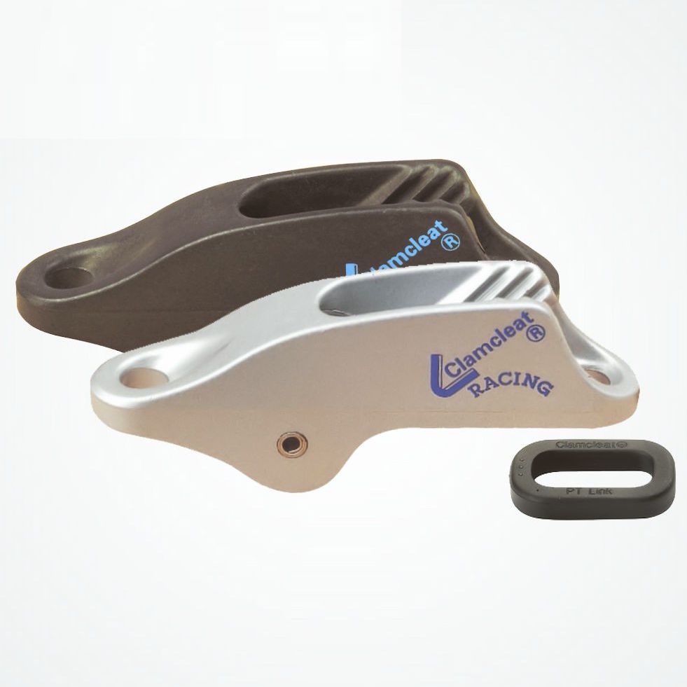 Sailboat clamcleat - CL253 - Clamcleat - with guide / aluminum