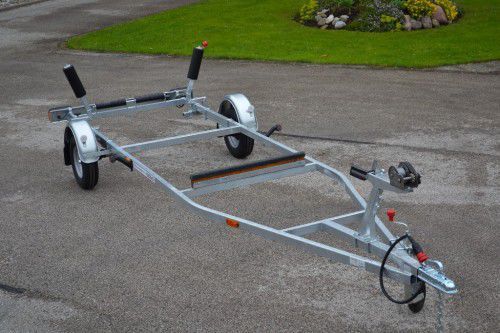 Road trailer - 450 V -Zille - Harbeck - for boat