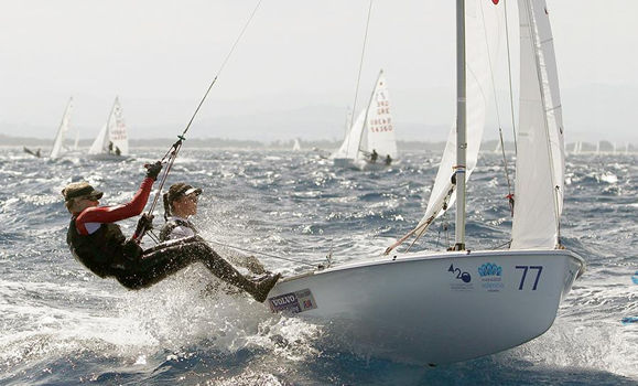 Double-handed sailing dinghy - International 420 - Mackay Boats ...