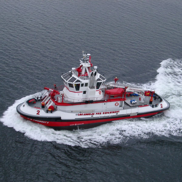 Fire fighting ship - S-143 M/V LA FIREBOAT 2 - Nichols