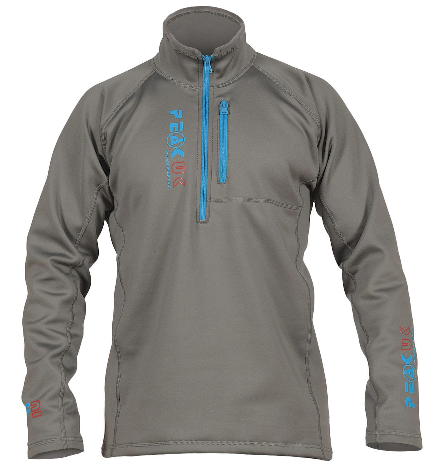 Long-sleeve fleece top - STRETCH FLEECE TOP - Peak UK