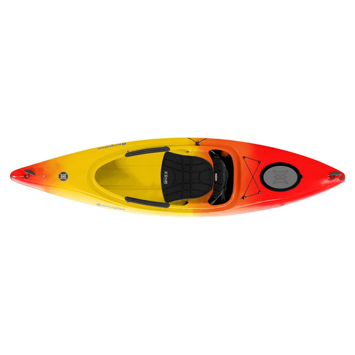 Recreational kayak - PRODIGY 10 - Perception - adult / solo