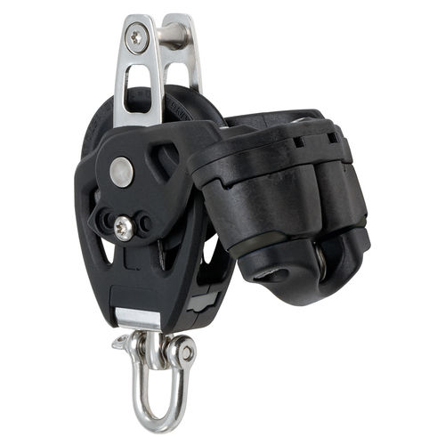 Single block - 405-001-04 - SELDÉN MAST - cam cleat / with swivel ...