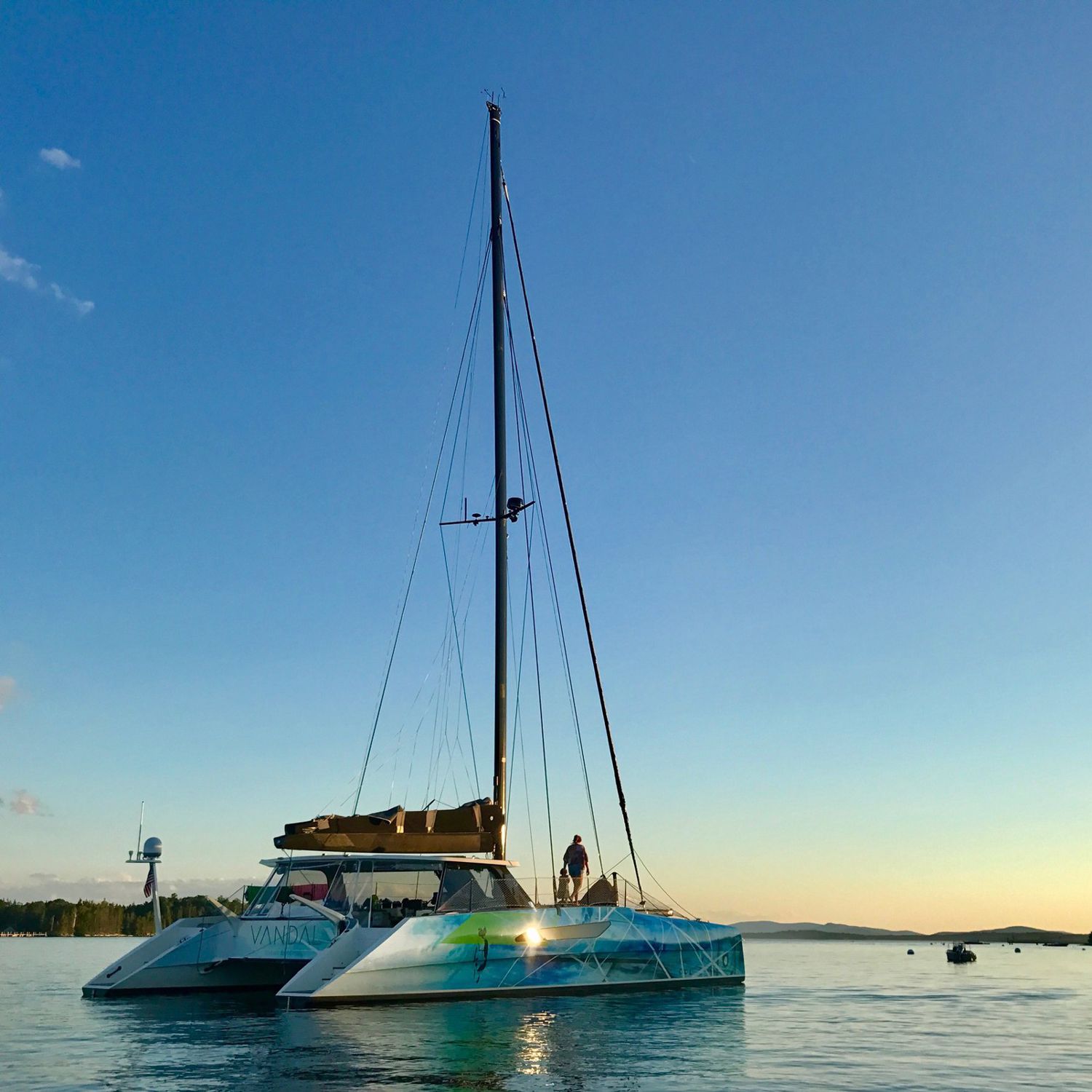 Multihull mast - Hall Spars & rigging - carbon / custom-made