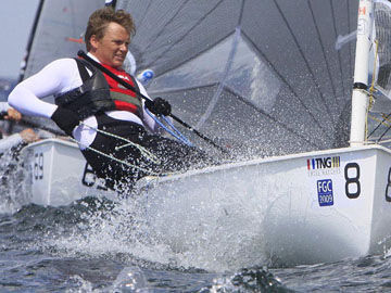 Sailing dinghy mast - Carbon Finn Mast - Wilke & Co - carbon