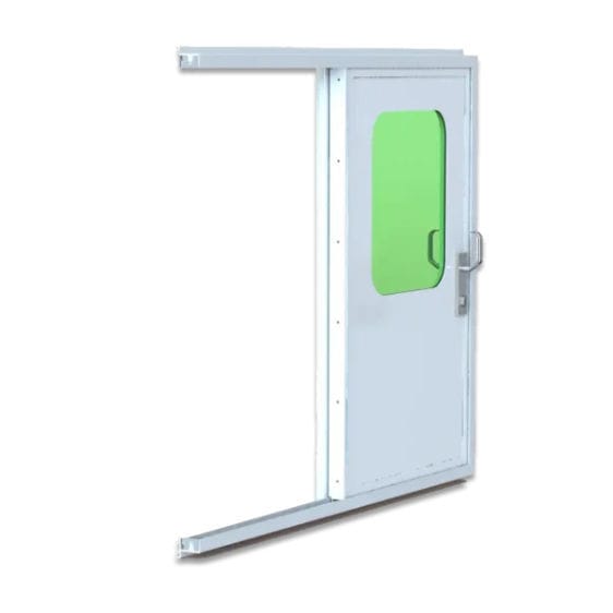 Boat door - 1600-CB - Pompanette - sliding / extruded aluminum