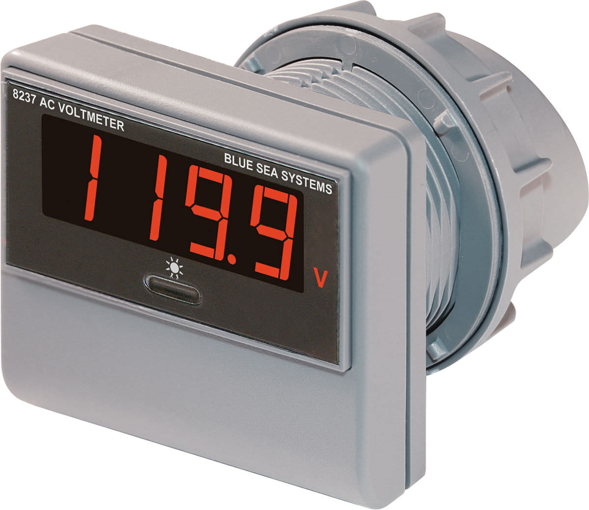 Digital boat voltmeter - 8237 - Blue Sea