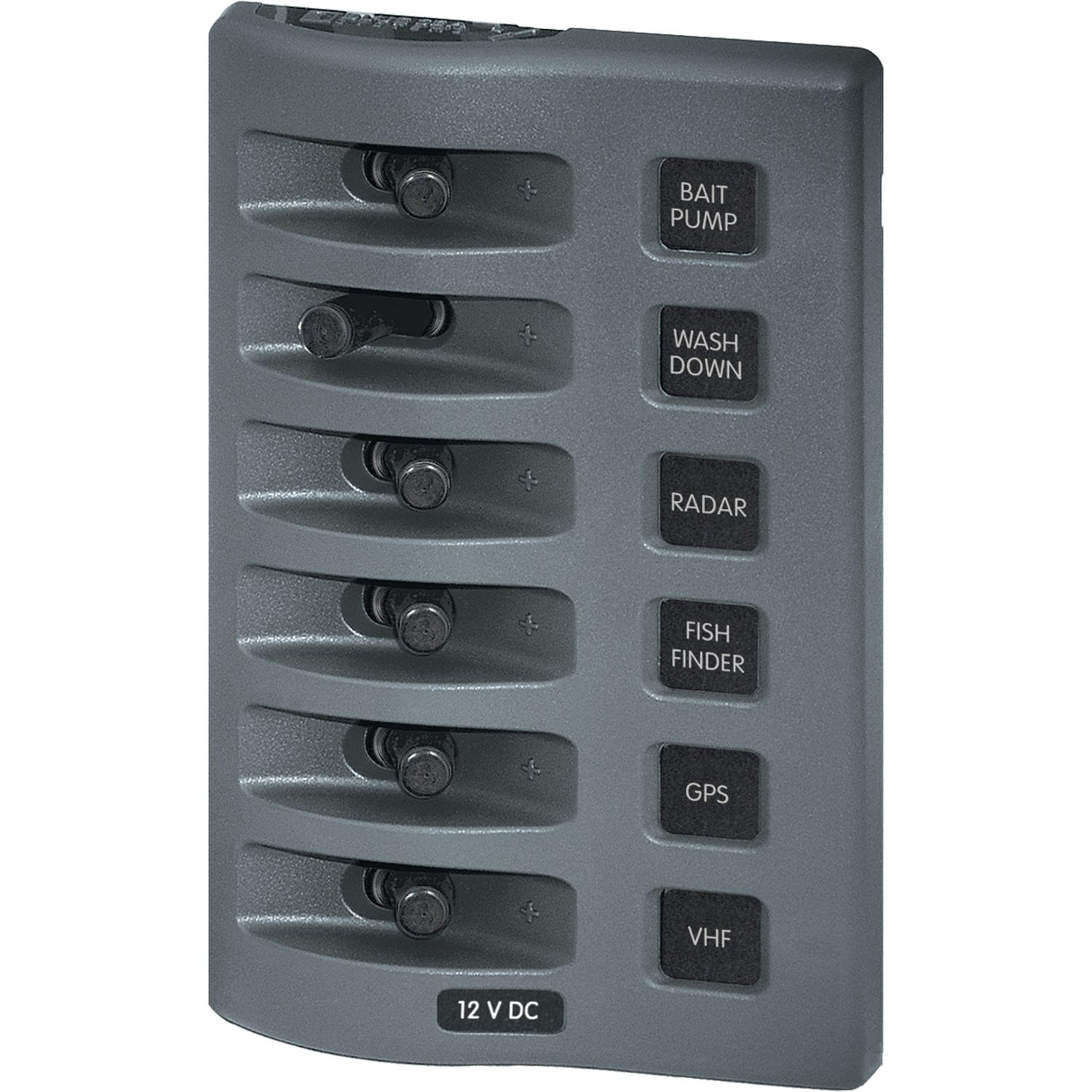 Boat switch panel - 4307 - Blue Sea - current / waterproof