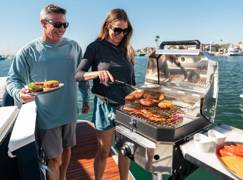 Gas marine barbecue - CO10-103-M - Magma - portable