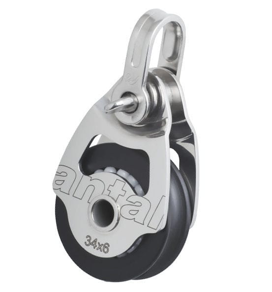 Single block - 00301 - Antal - cam cleat / with swivel / with ball bearing