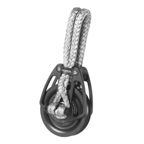 Single block - LS1100 - Antal - cheek / with ball bearing / max. rope ø ...