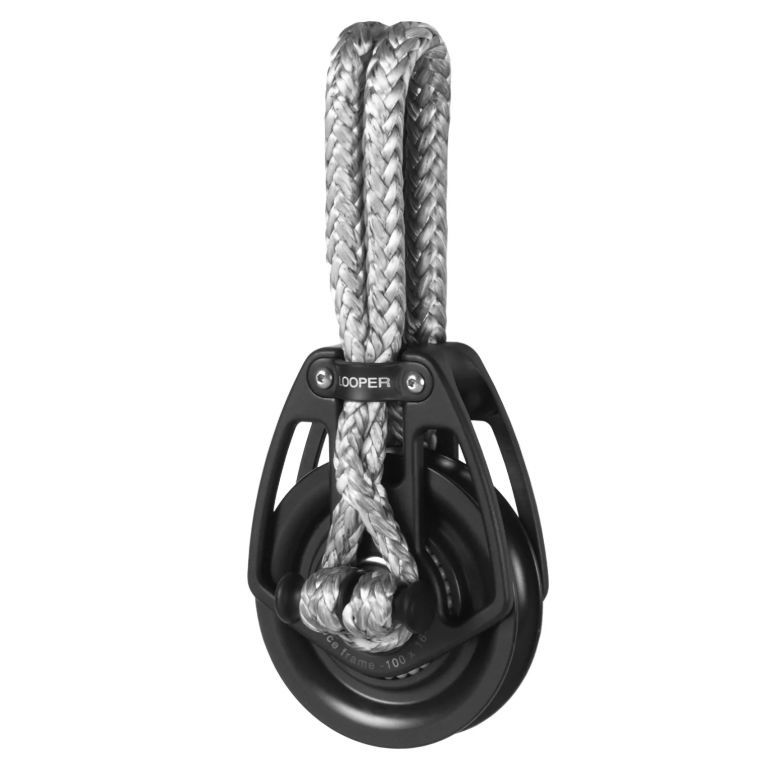 Single block - LS1100 - Antal - cheek / with ball bearing / max. rope ø ...