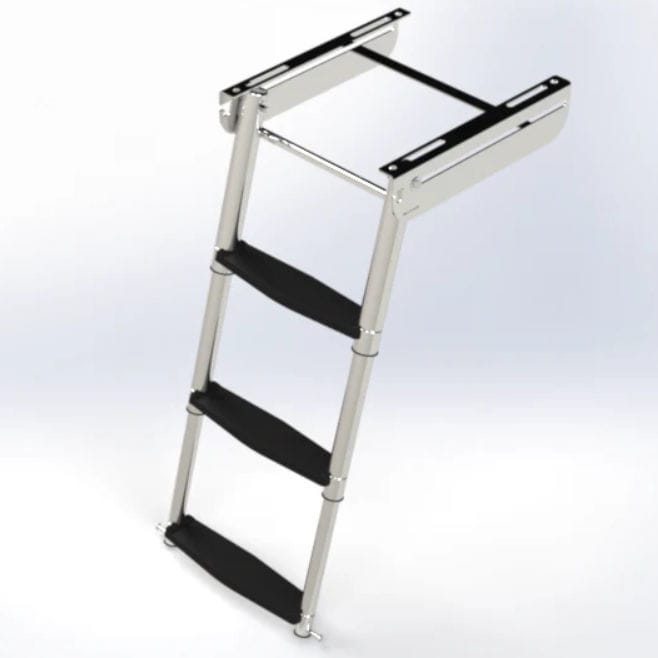 Boat ladder - Armstrong Nautical - telescopic / fixed / boarding