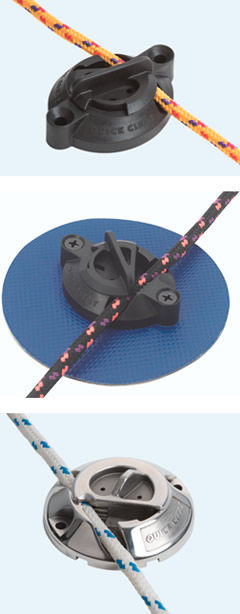 Sailboat cam-cleat - 60020 - Barton Marine - jaw / stainless steel / nylon