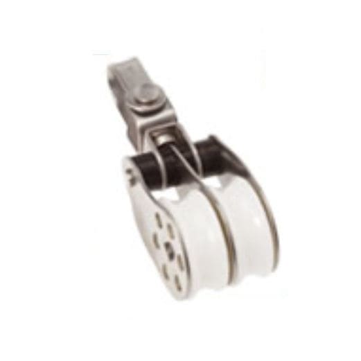 Single block - Barton Marine - swivel / ball bearing / for sailboats