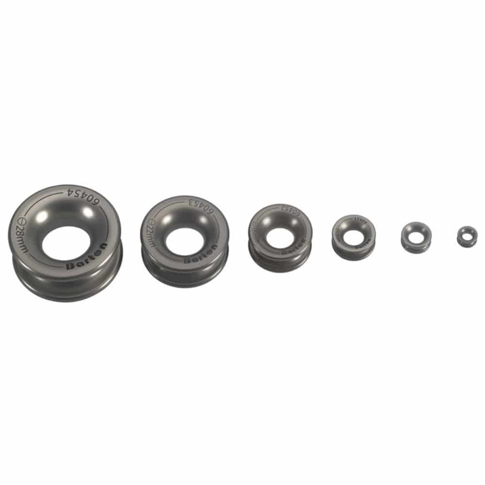 Sailboat ring - 60454 - Barton Marine - round / max. rope ø 16 mm / max ...