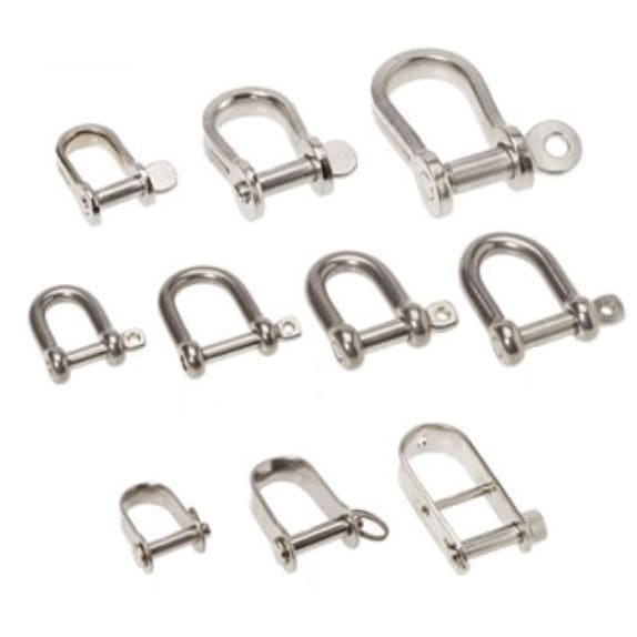 Straight shackle for sailboats - 60 310 - Barton Marine - stainless ...