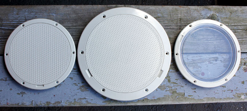 Boat inspection hatch - Pry-Out - Beckson - waterproof