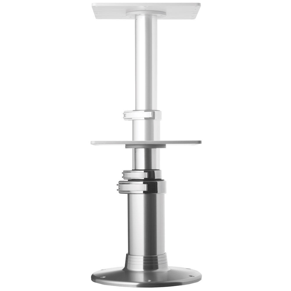 Adjustable table pedestal - Taco Marine, Inc. - aluminum