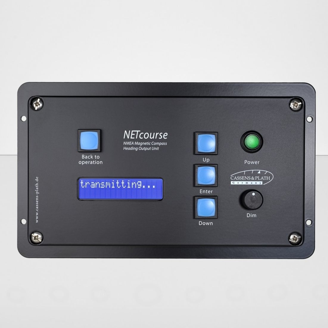 Ship magnetic compass digital converter - NETcourse - Cassens & Plath GmbH