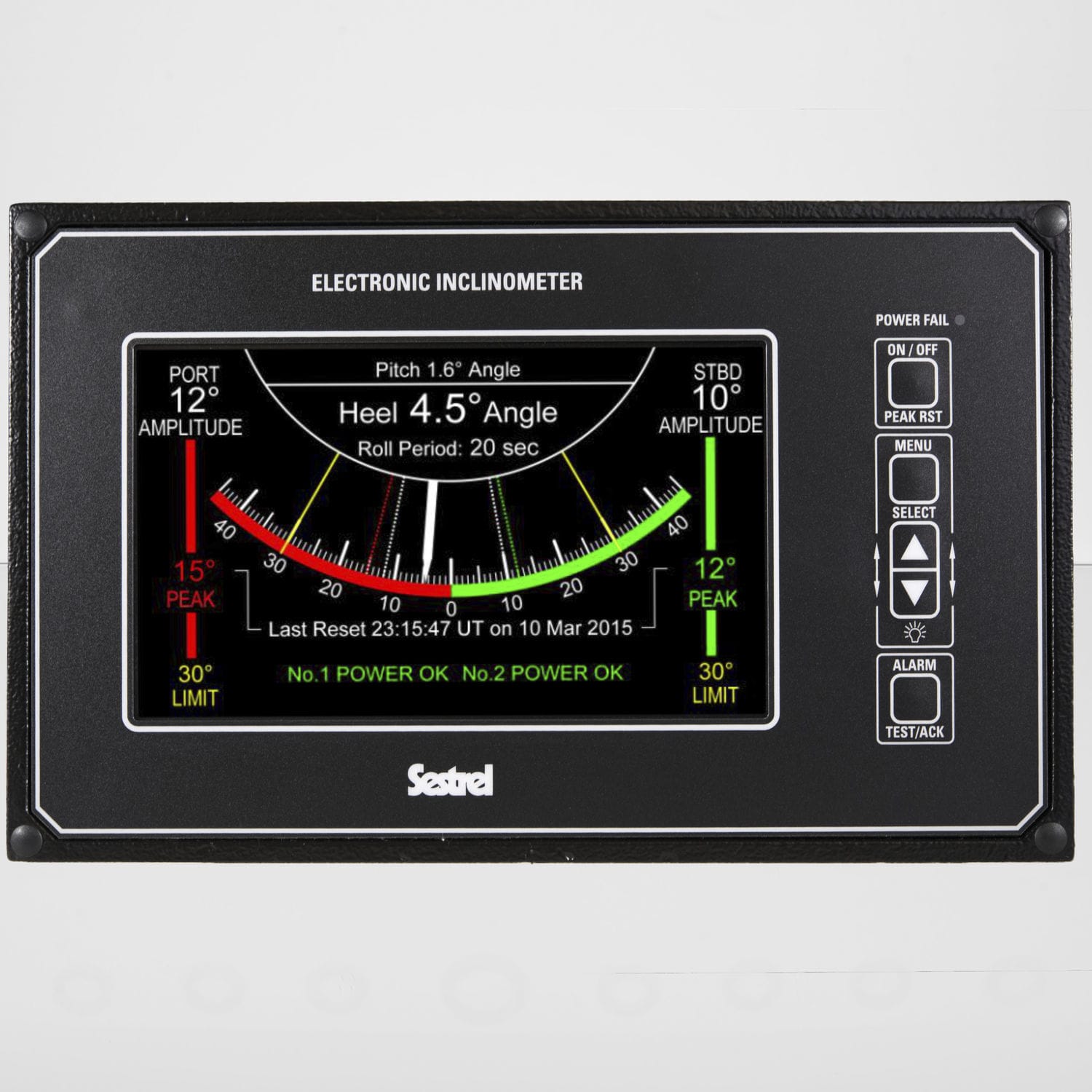 Electronic inclinometer - EPR SESTREL - Cassens & Plath GmbH