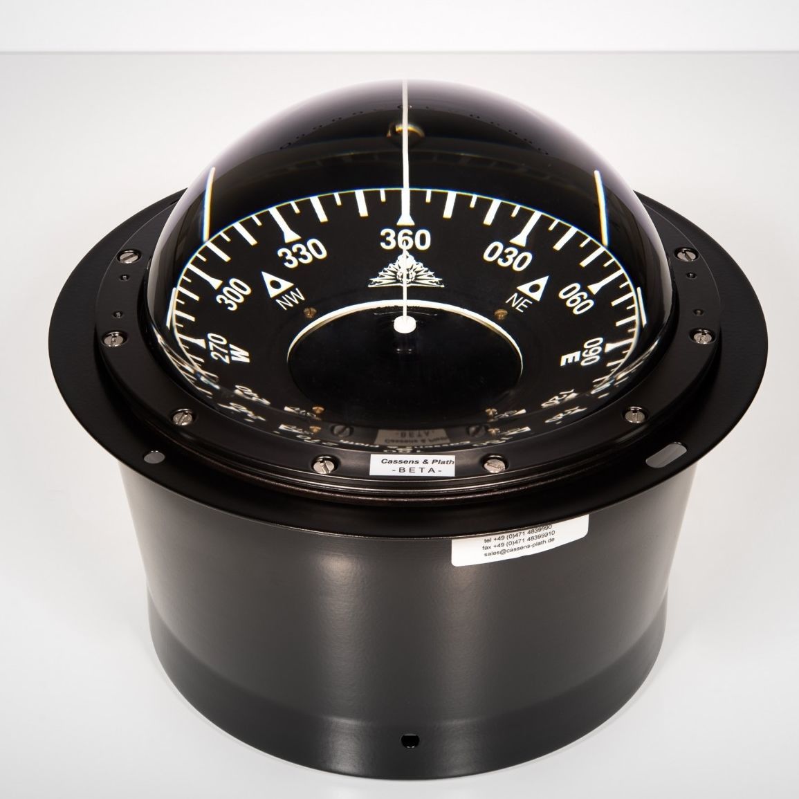 Boat steering compass - BETA/1 Flush mount - Cassens & Plath GmbH - for ...