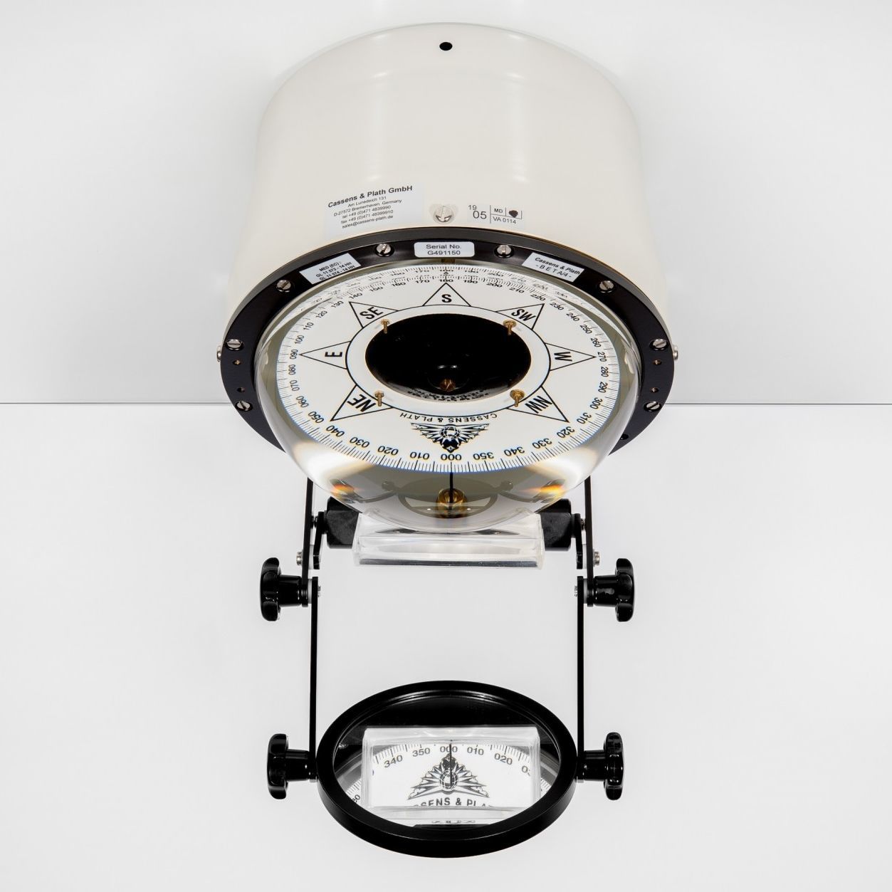 Boat steering compass - BETA/4 - Cassens & Plath GmbH - for ships / for ...
