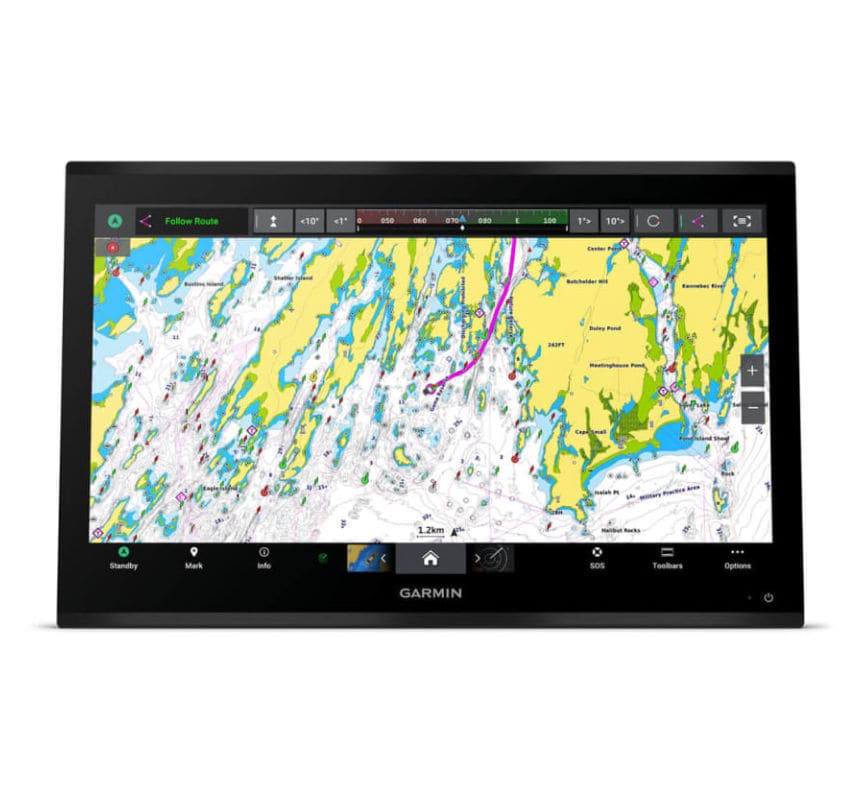 Plotter multi-purpose instrument - GPSMAP® 9024 - Garmin - GPS / for ...